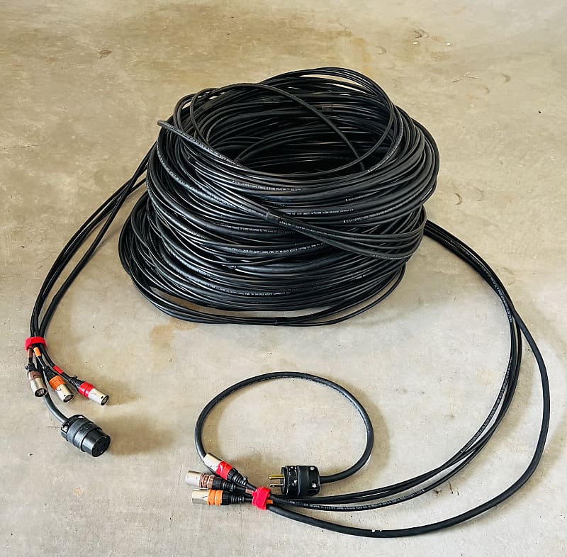 TrueCable 250’ Ethercon Snake w/ AC 2023 | Reverb