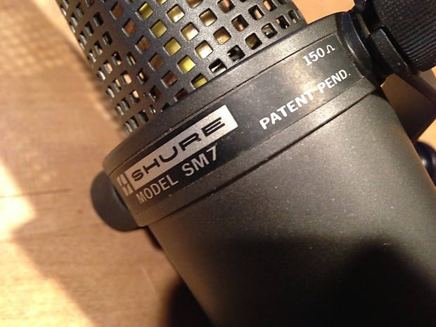 SHURE SM7, SM 7 DYNAMIC VOCAL MIC - US MADE VERSION - GREAT | Reverb