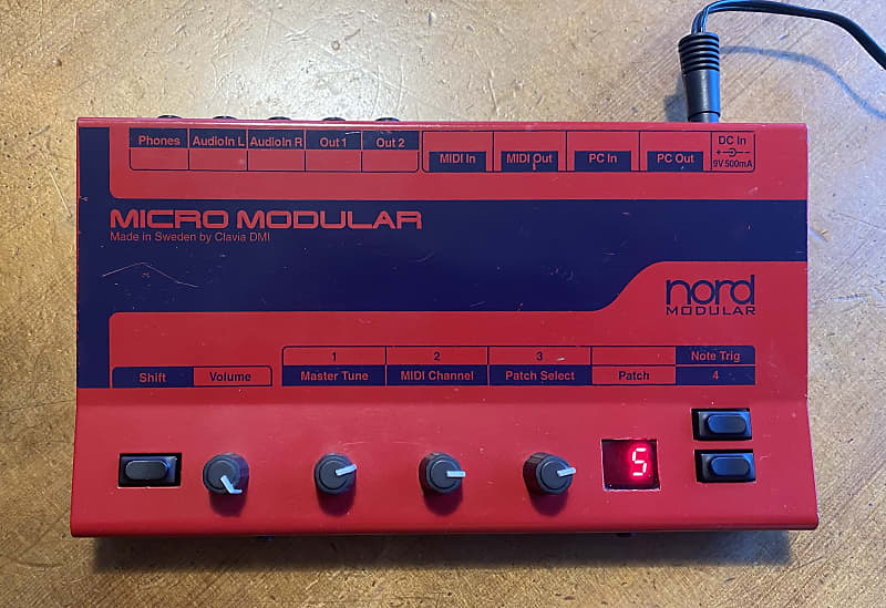 Clavia Nord Micro Modular Virtual Analog Synthesizer | Reverb