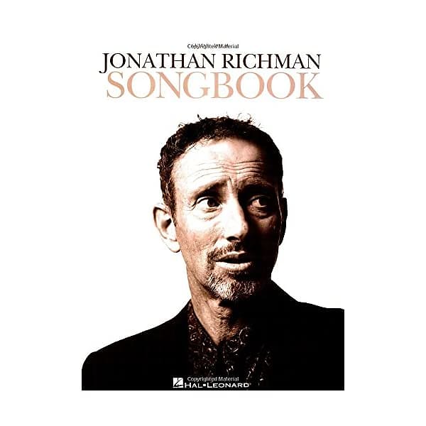 Jonathan Richman Songbook: Guitar / Vocal Richman, | Reverb UK