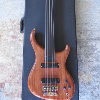 Alembic Orion 5 string fretless bass guitar Walnut Top - | Reverb