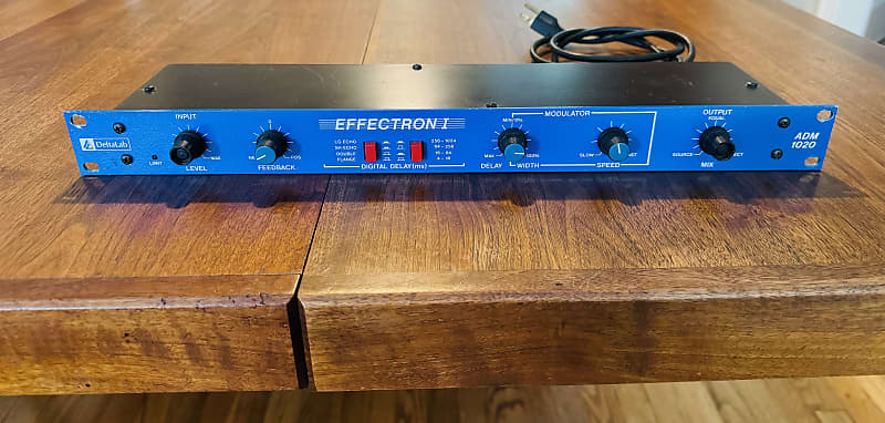 Delta Lab Effectron 1 ADM 1020 80’s Digital Delay - Blue | Reverb