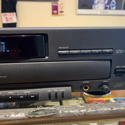 Philips CDC-925 Cd Carousel * 5 Discs - Black | Reverb