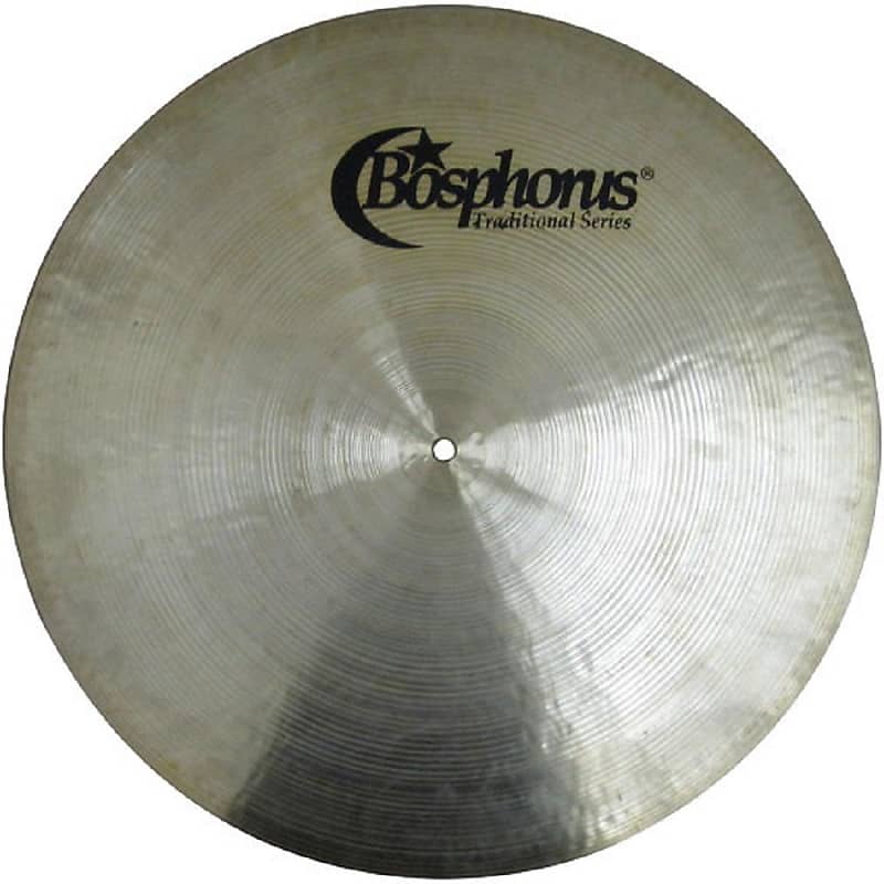 Bosphorus Cymbals 18" Traditional Flat Ride | Reverb