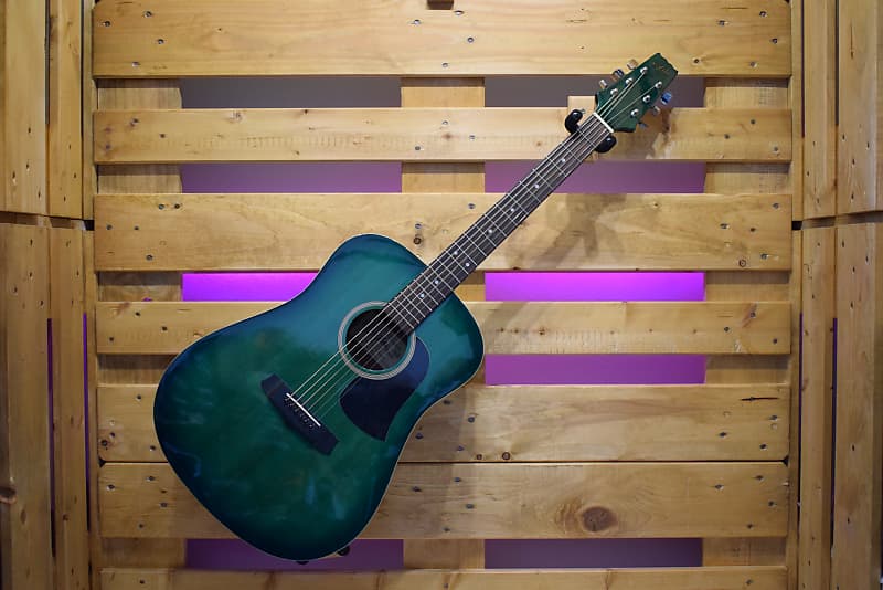 Aria AW75 80's / 90's Korea Dreadnought Westerngitarre | Reverb
