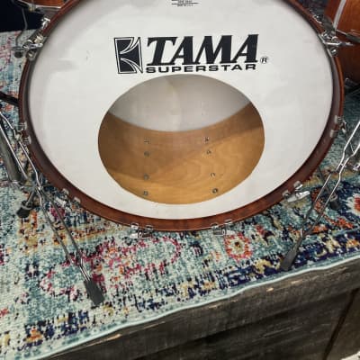 Tama Superstar, Neil Peart/RUSH Set 1978 - Mahogany | Reverb