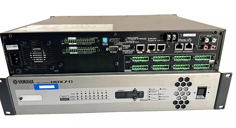 Yamaha MRX7-D V4.10 Signal Processor Dante (One)THS | Reverb