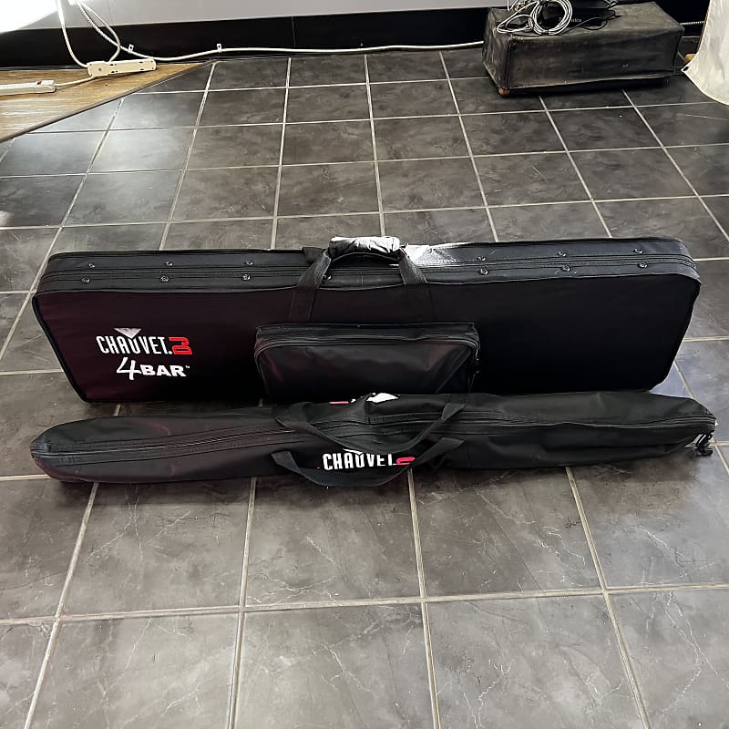 Chauvet 4 BAR 4bar DMX LED Stage Wash Light System w/ Case - | Reverb