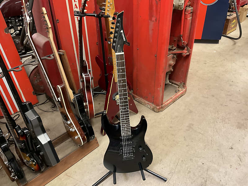 Samick Super Strat 1980s Black | Reverb