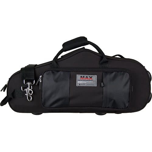 Max Contoured Black Alto Sax Case | Reverb