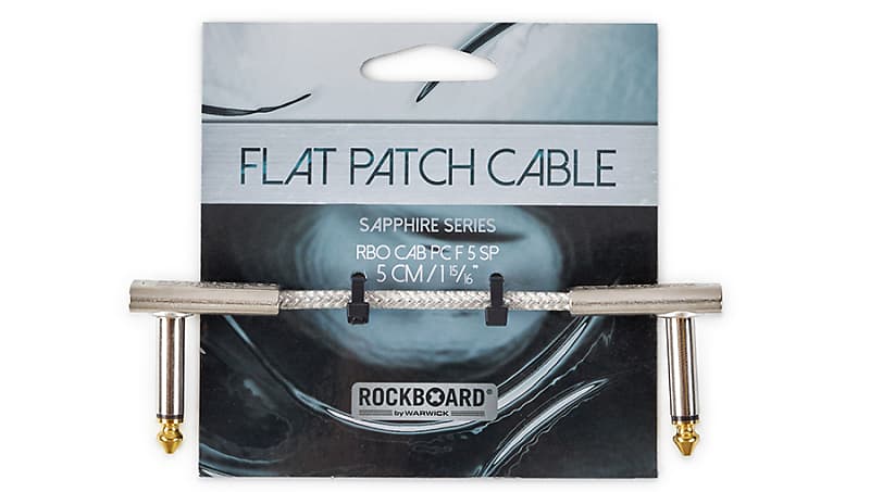 RockBoard Flat Patch Sapphire Series CAB-PC-F-5-SP - câble | Reverb