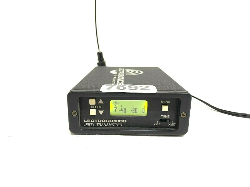 Lectrosonics IFBT4 Block 23 Transmitter W/Antenna & Power | Reverb