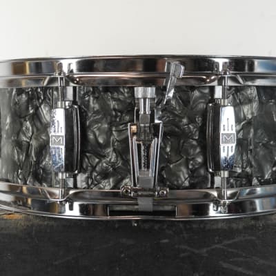 1960s "Miller" 5x14 Black Diamond Pearl Snare Drum | Reverb