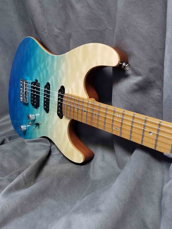 Jet Guitars JS1000 Mahogany with Solid quilted maple top | Reverb