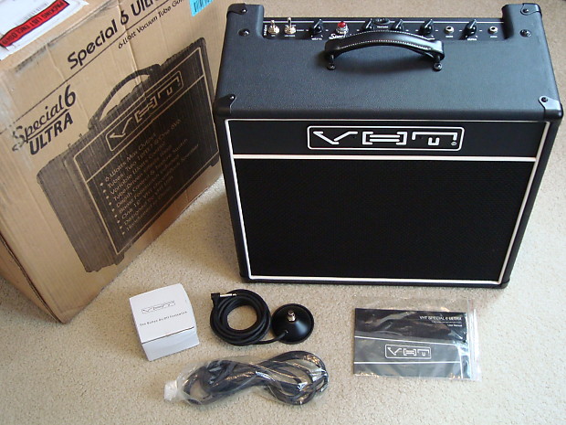 VHT Special 6 Ultra Combo Black MINT | Reverb