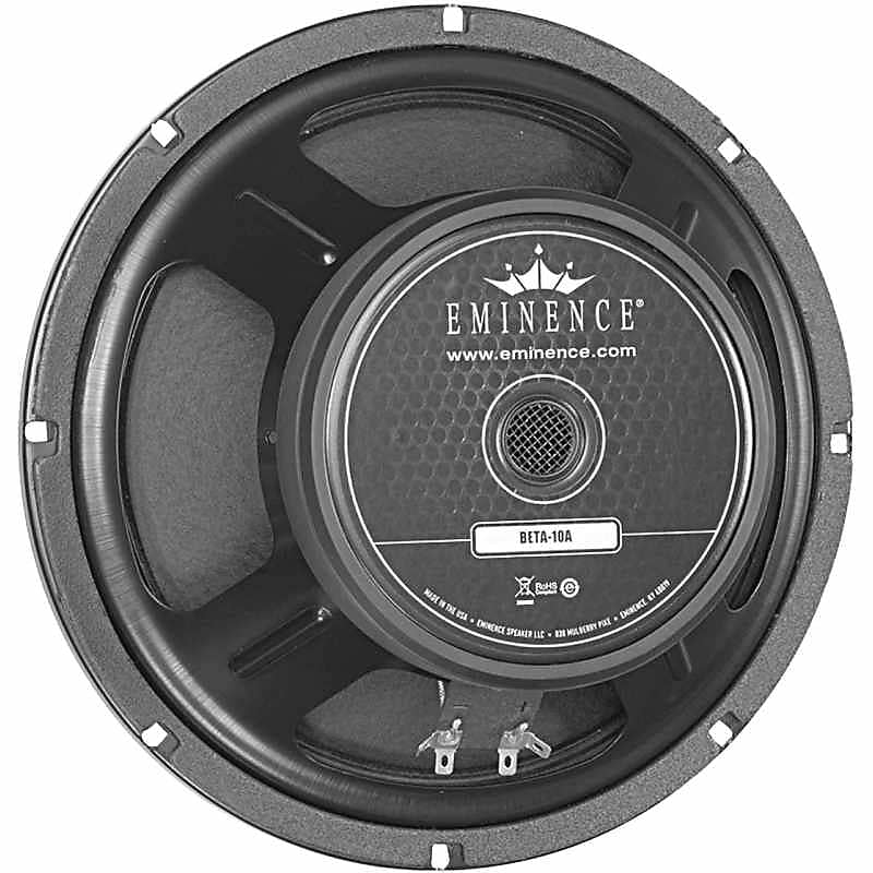 EMINENCE BETA-10A Beta - Basse/médium 25cm 250W 8 ohms | Reverb
