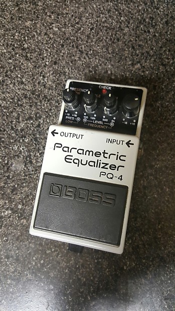 Boss PQ-4 Parametric Equalizer | Reverb