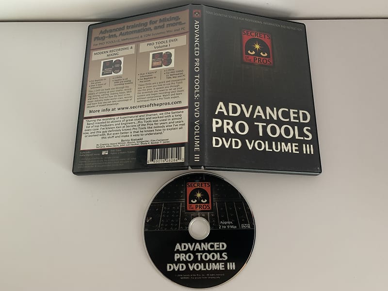 Advanced Pro Tools DVD : Volume 3 - DVD Lernkurs | Reverb Canada