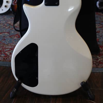 Epiphone LP-2 PW 1980s Pearl White w/ Steinberger Saddle | Reverb