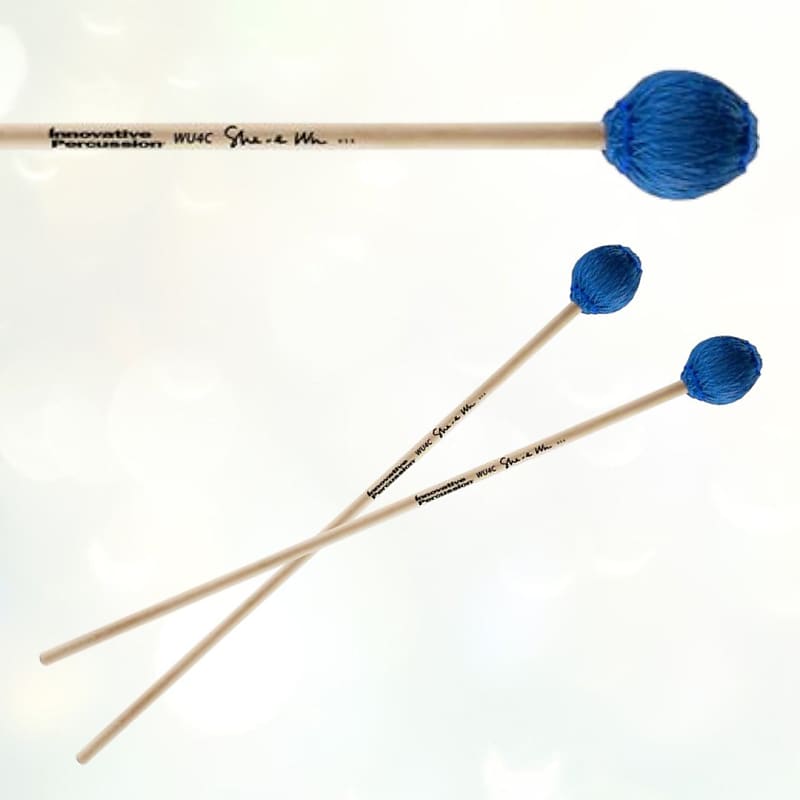 Innovative Percussion Medium Hard Concerto Marimba Mallets - | Reverb