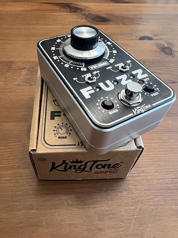 King Tone Guitar Mini fuzz v2 2022 - Black | Reverb