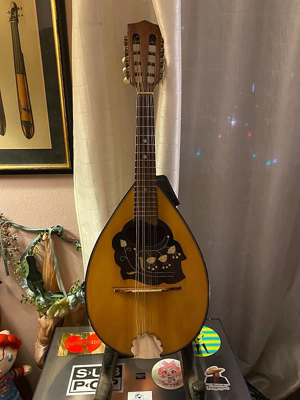 German Mandolin 1950s natural No Name / unlabeled | Reverb UK