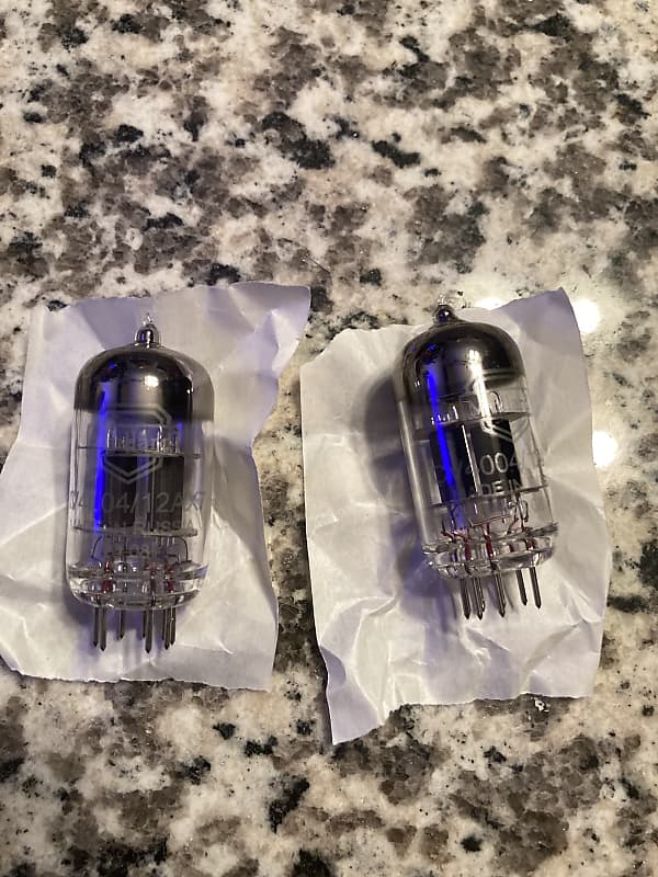Mullard Matched Pair Reissue CV4004 / 12AX7 Unknown Clear | Reverb