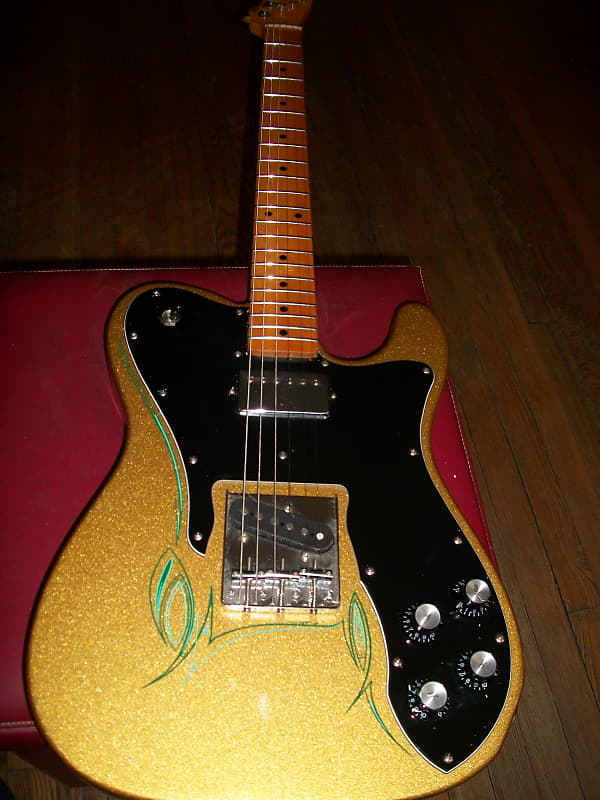 Sparrow Twangmaster Telecaster 2004-08 Gold Sparkle Vancouver | Reverb