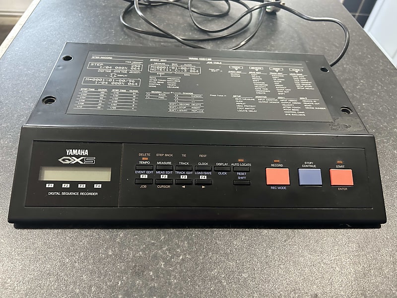 Yamaha QX5 Sequencer 1986 - Black | Reverb UK