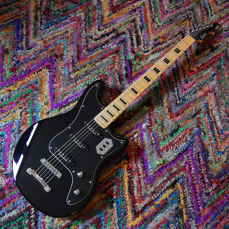 Schecter Hellcat-VI Offset Gloss Black w/ Maple Fretboard | Reverb