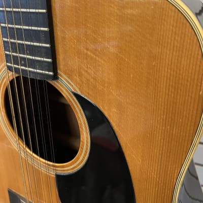 Yamaki Deluxe folk 431 12 string 1973 - Natural | Reverb