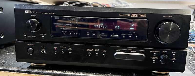 Denon AVR 1803 5.1 Channel 110 Watt Receiver; Tested | Reverb