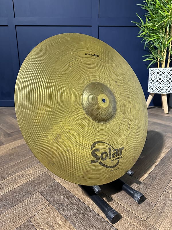 Solar by Sabian Ride 20”/51cm Ride Cymbal Drum #NL3 | Reverb UK