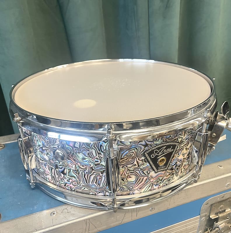 Aria Japanese Abalone-wrapped 14x5” Snare Drum | Reverb
