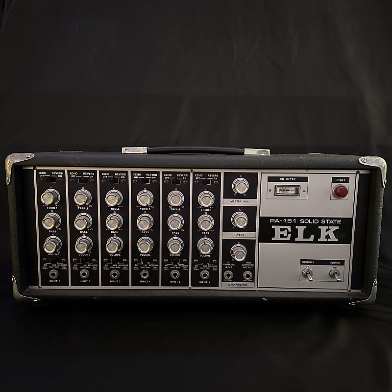 *serviced* Elk PA-151 P.A. Amplifier (1970’s) | Reverb