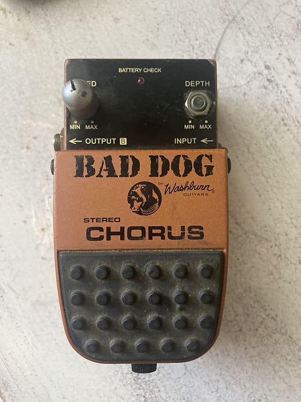 Bad Dog Washburn Stereo Chorus Pedal | Reverb