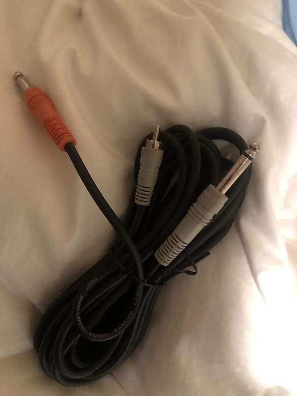 1/4 to RCA cable 10ft..+ | Reverb