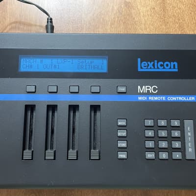 Lexicon MRC MIDI Remote Control 1990s - Black | Reverb