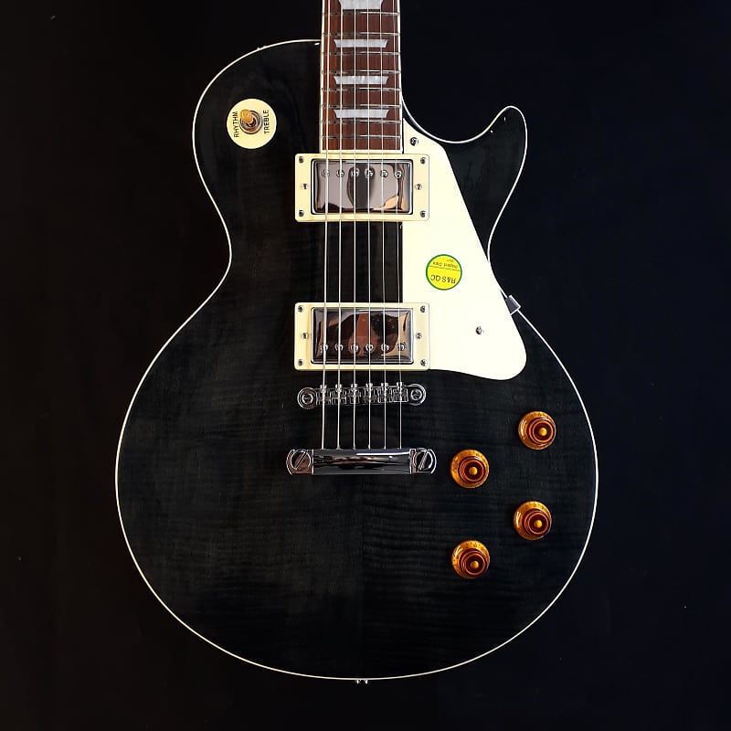 Tokai Les Paul ALS68 - See Through Black | Reverb