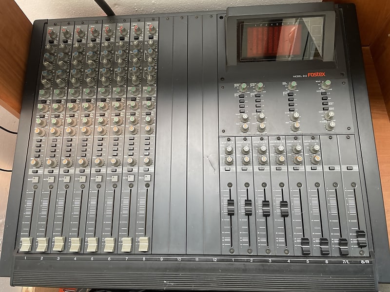 Fostex 812 Recording Mixer | Reverb