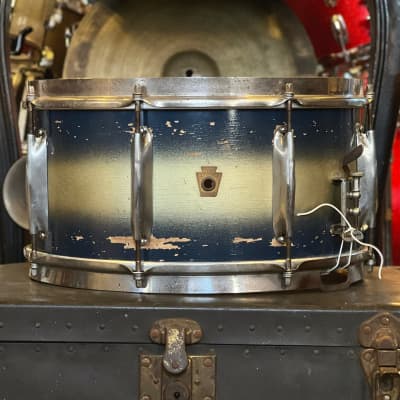 VINTAGE 1930's Gretsch 6.5x14 Broadkaster "Rocket Lug" Snare | Reverb