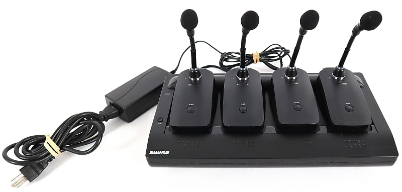 Shure MXWNCS8 Wireless Microphone Charging System w/ 4 | Reverb
