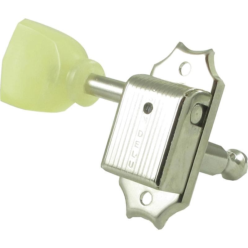 Kluson Vintage Reissue 3+3 Pearl "Keystone" Button Tuners, | Reverb