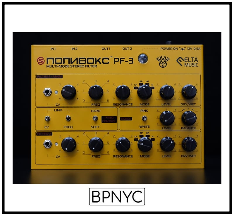 Elta Music POLYVOX PF3 (Yellow) | Reverb