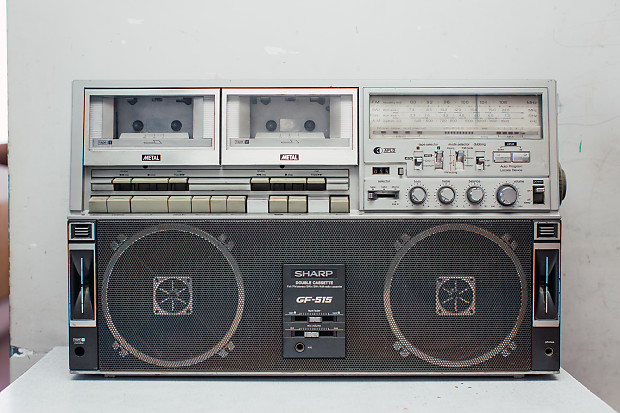 Vintage Sharp GF-515 1980s Silver | Reverb