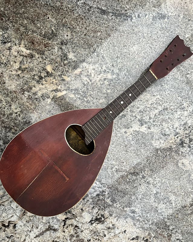 1920s Oscar Schmidt / Stella Flat Back Mandolin Husk - | Reverb