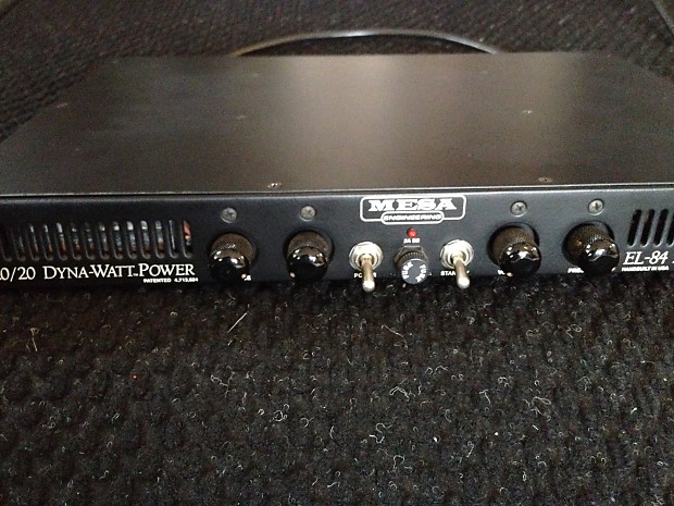 Mesa Boogie 20 20 Rack Power Amp | Reverb