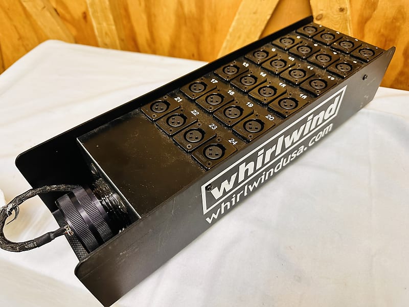Whirlwind 24 Channel Female XLR Snake Stage Box w/Multipin | Reverb