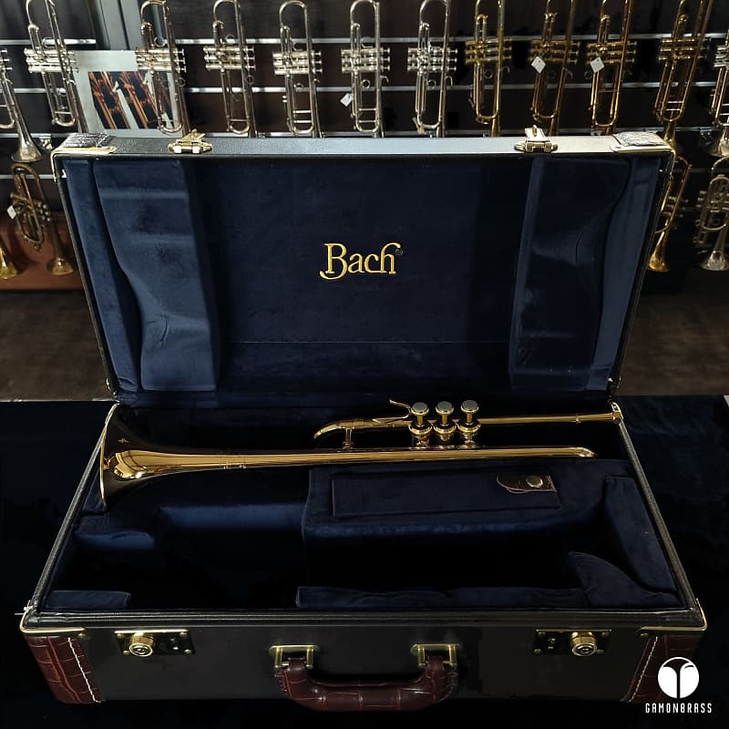 Bach Stradivarius CL 229 Spada Custom gold plated Bell | Reverb