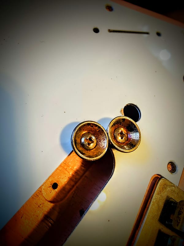 Fender Stratocaster, Telecaster Heavy Relic Strap Buttons | Reverb